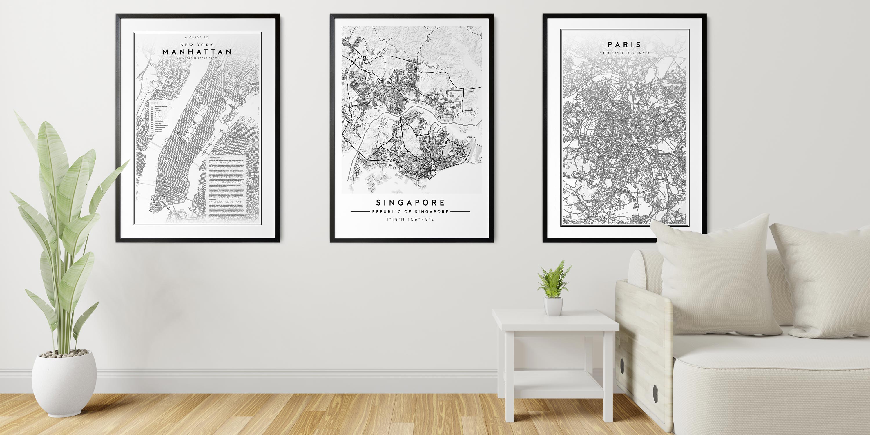 The Minimal Map Collection – Portsby